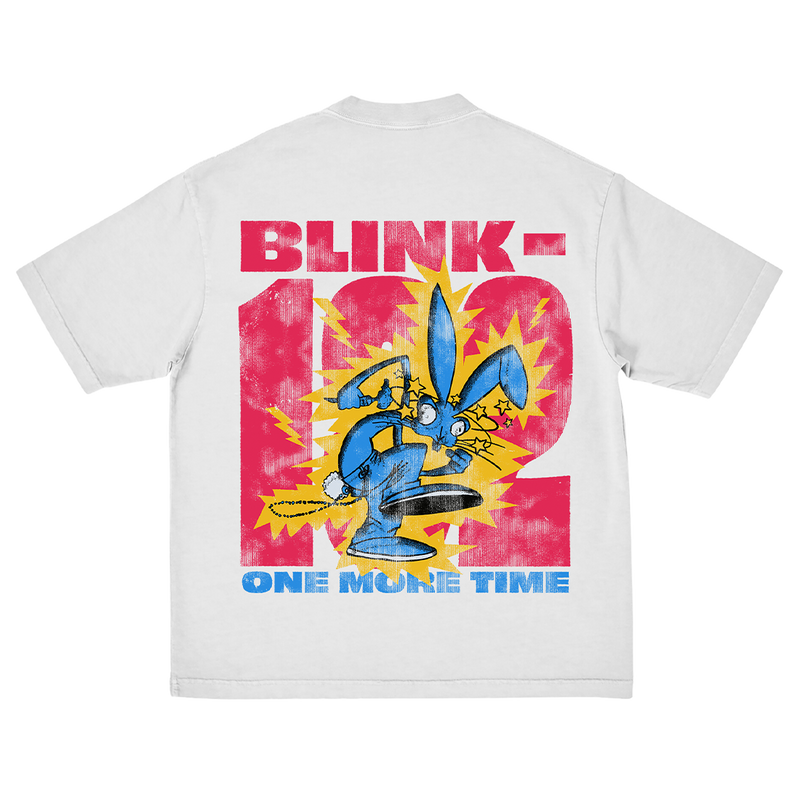 One More Time Rabbit T-Shirt - blink-182 Official Store